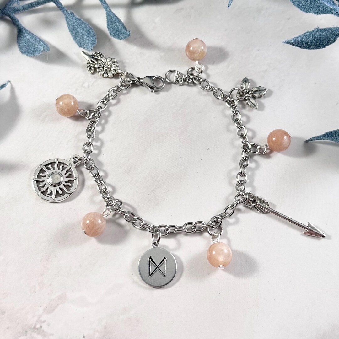 Baldr Charm Bracelet, Baldur, Balder, Norse God, Norse Mythology ...