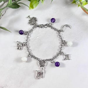 Artemis Charm Bracelet, Greek Mythlogy Jewelry, Diana, Greek Goddess ...