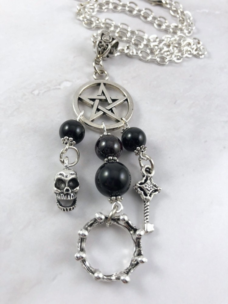 Hades Necklace Greek God of the Underworld Greek Mythology | Etsy