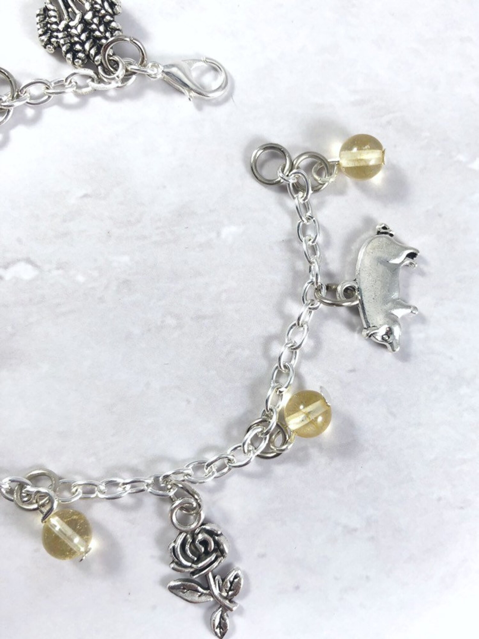 Demeter Charm Bracelet Greek Mythology Jewelry Ceres Greek - Etsy