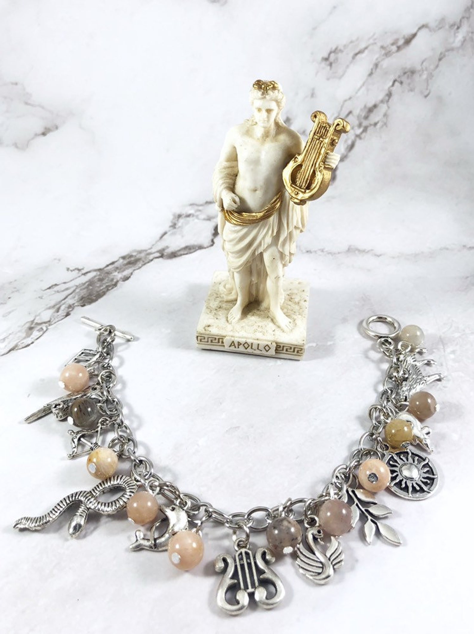 Ultimate Apollo Charm Bracelet Apollon Greek Mythology - Etsy