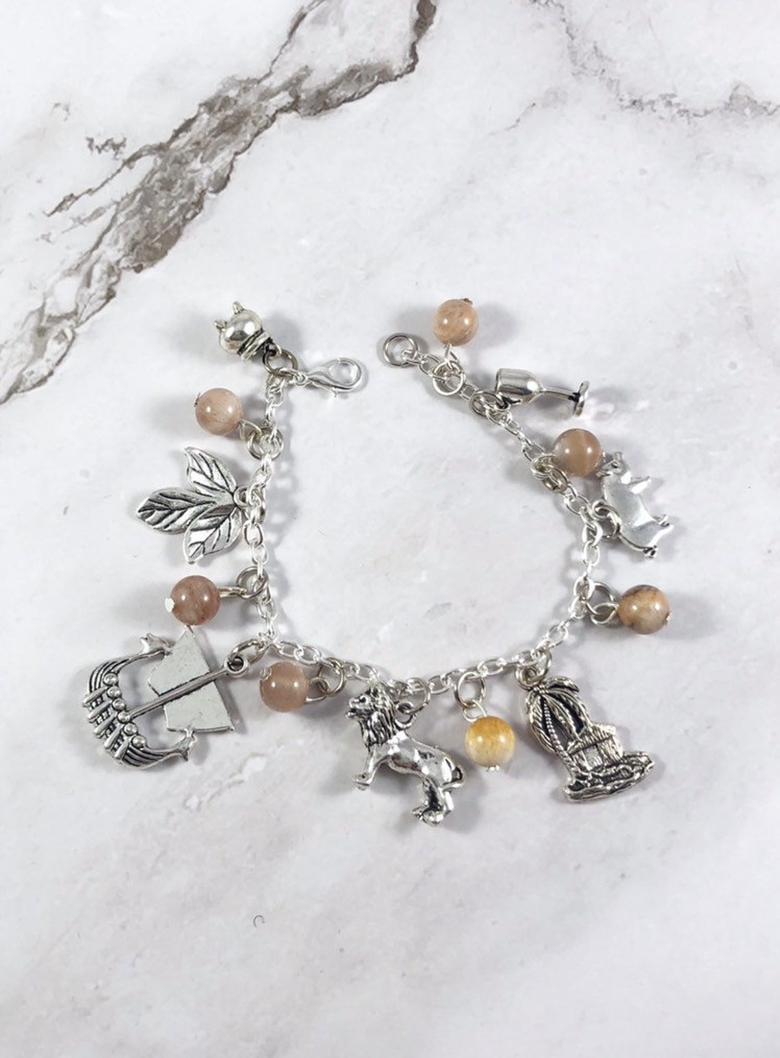 Circe Charm Bracelet Deluxe Version Kirke Greek Mythology - Etsy