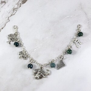 Pan Charm Bracelet: Greek Mythology Jewelry - Etsy