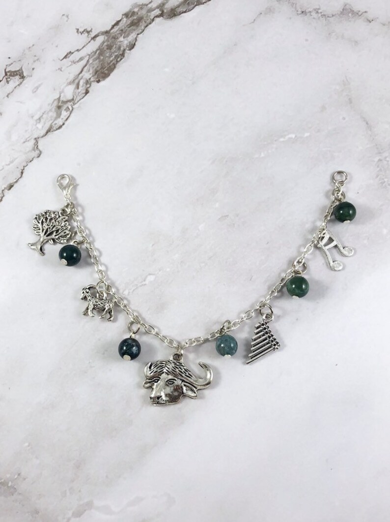 Pan Charm Bracelet: Greek Mythology Jewelry - Etsy