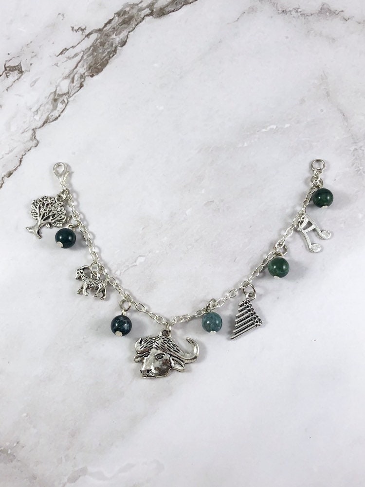 Pan Charm Bracelet: Greek Mythology Jewelry - Etsy