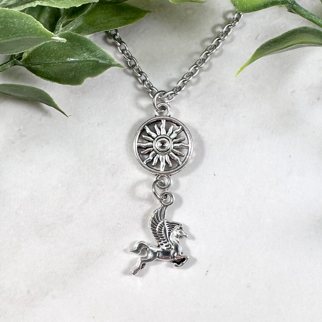 Helios Necklace - Greek Titan God of the Sun, Greek Mythology Jewelry ...