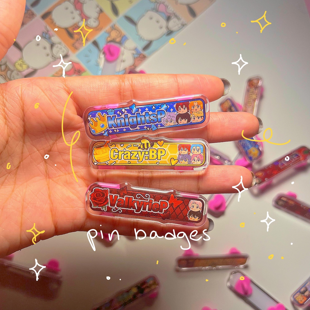 Ensemble Stars Acrylic Producer Pin Badges - Etsy