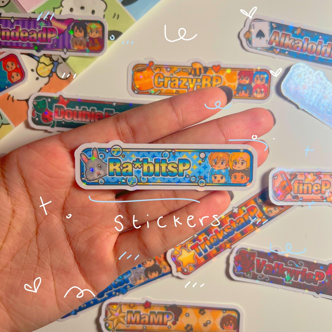 Ensemble Stars Producer Sticker || Die Cut, 3 Inch Size, Star Holo ...