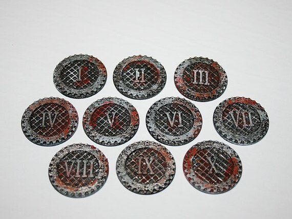 Various Objective Markers Tokens or Coins for Tabletop Games | Etsy Canada
