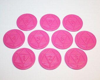Various Objective Markers Tokens or Coins for Tabletop Games | Etsy Canada