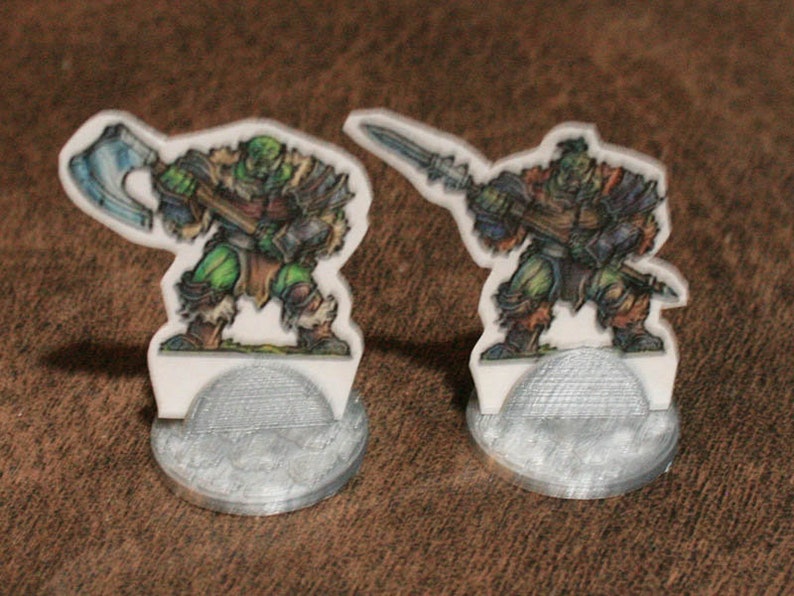 25mm Miniature Bases for Paper Minis for Dungeons & Dragons | Etsy