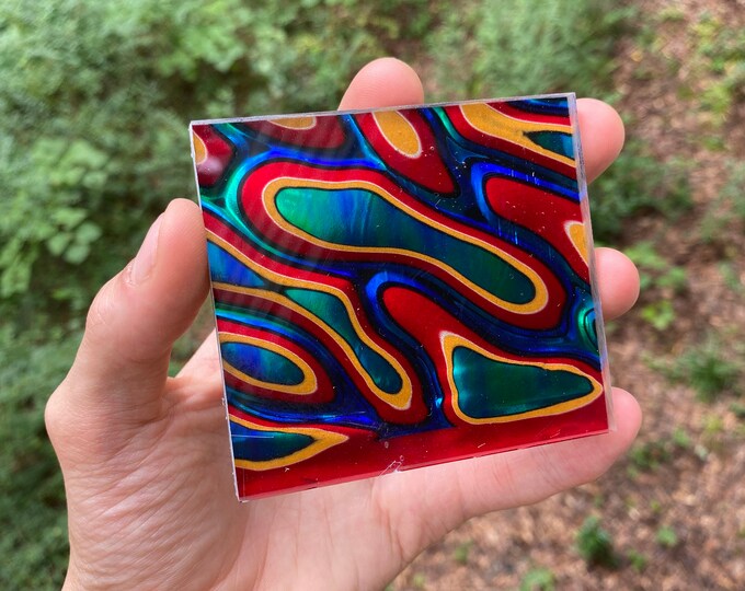 Dichroquilt Piece - Visually Dynamic Material for Makers - Etsy