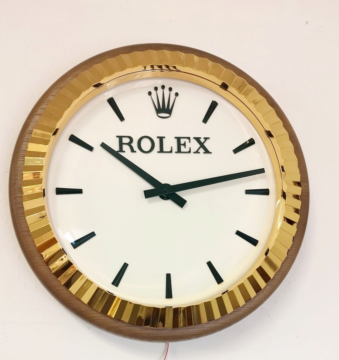 Rolex Geneve Official Large Wall Clock Unused Very Exclusive - Etsy