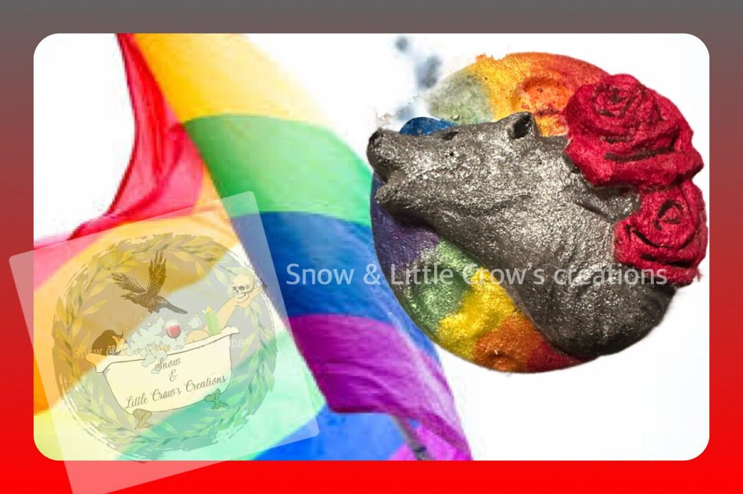 Pride Wolf Bath Bomb - Etsy
