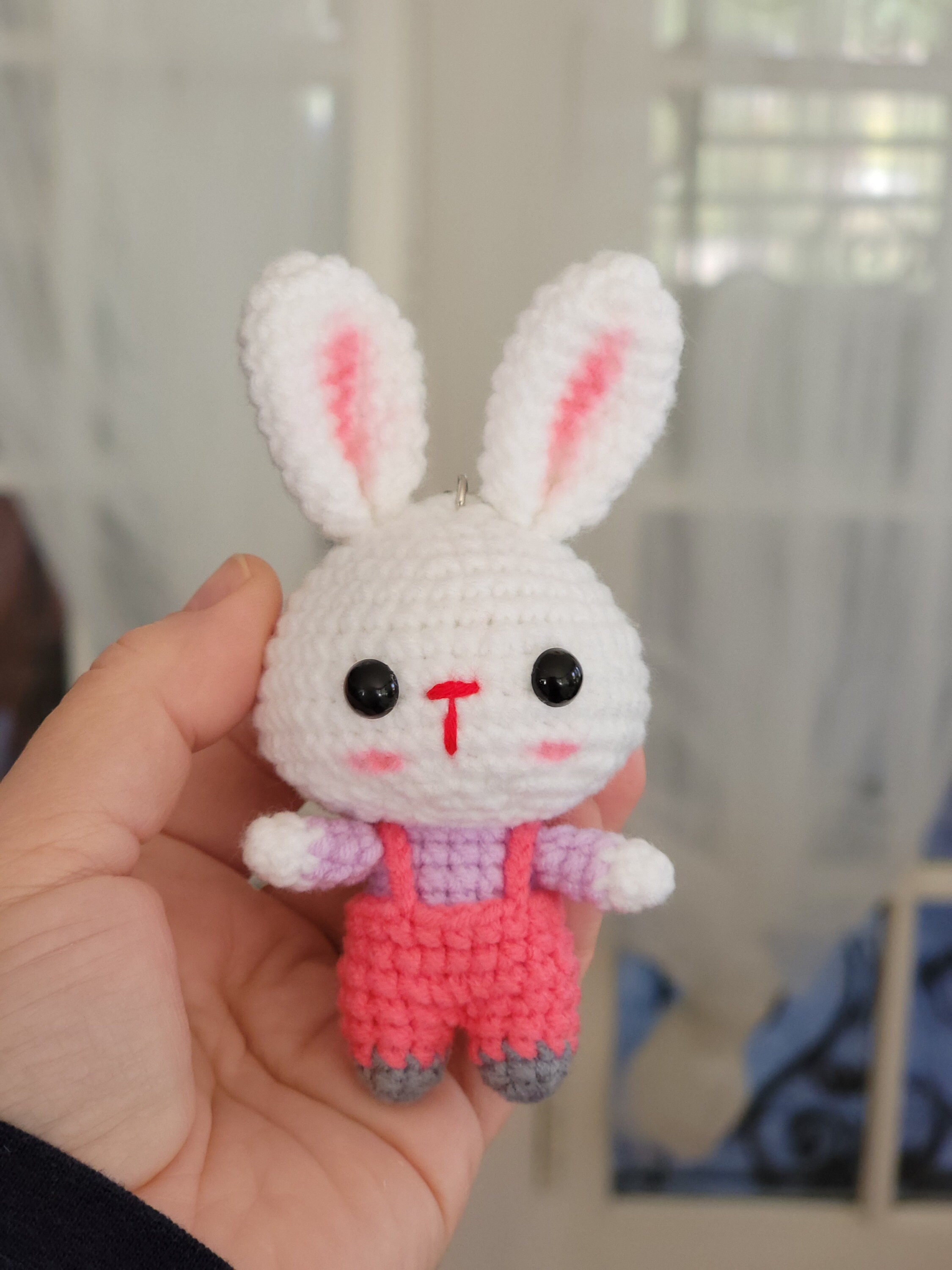 Hand Crochet Mini Bunny Amigurumi Handmade Crochet Hare - Etsy