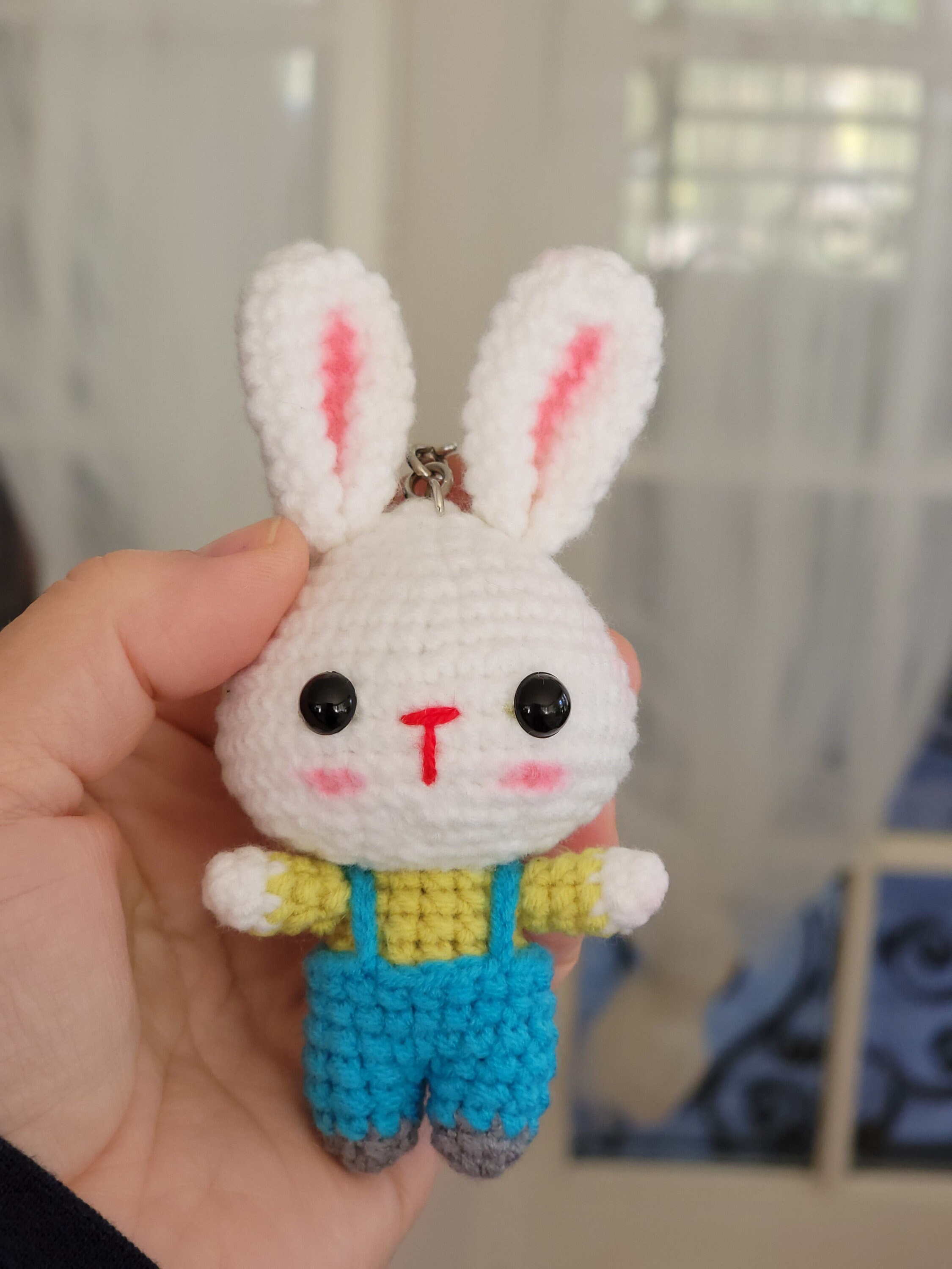 Hand Crochet Mini Bunny Amigurumi Handmade Crochet Hare - Etsy