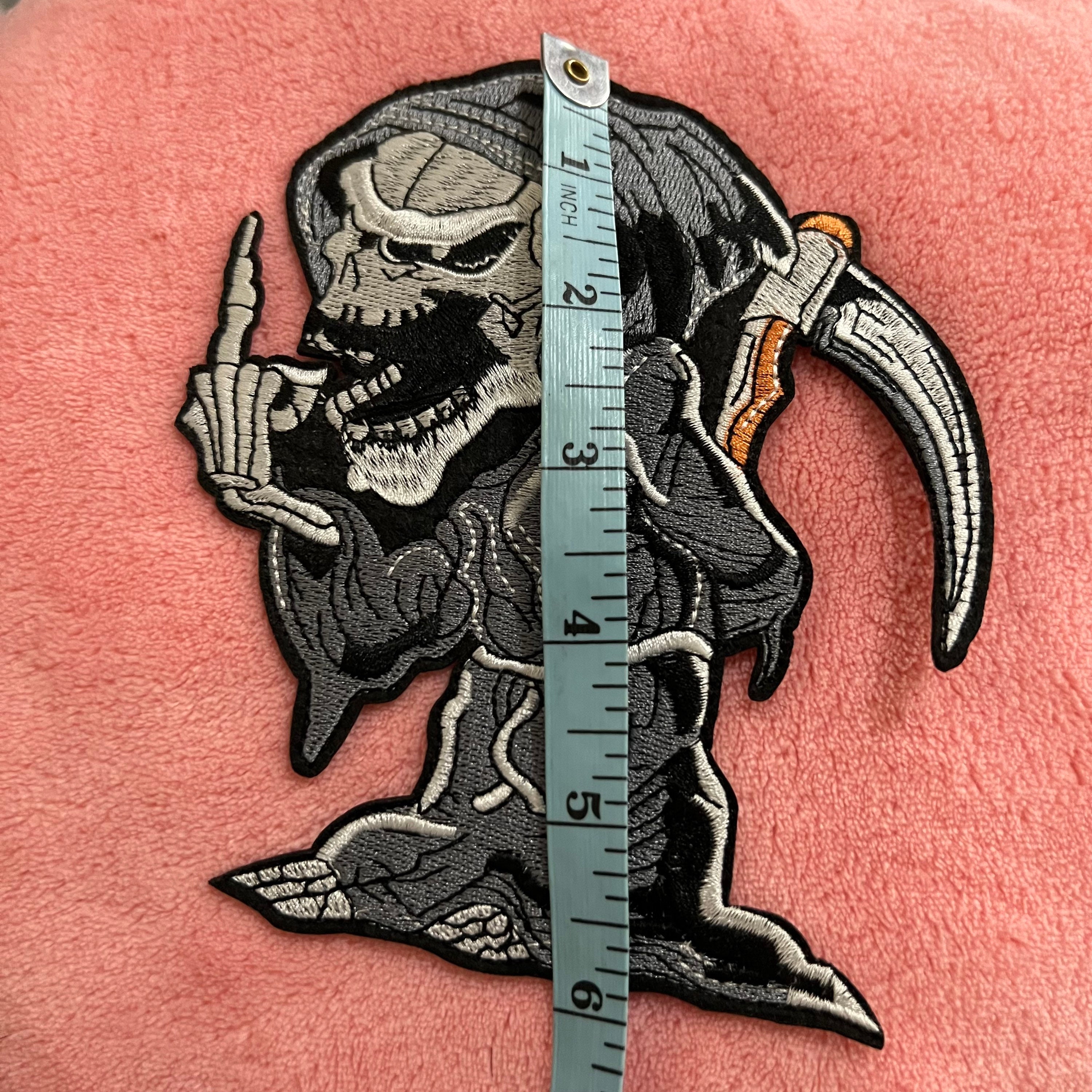 Reaper Iron on Patch - Etsy