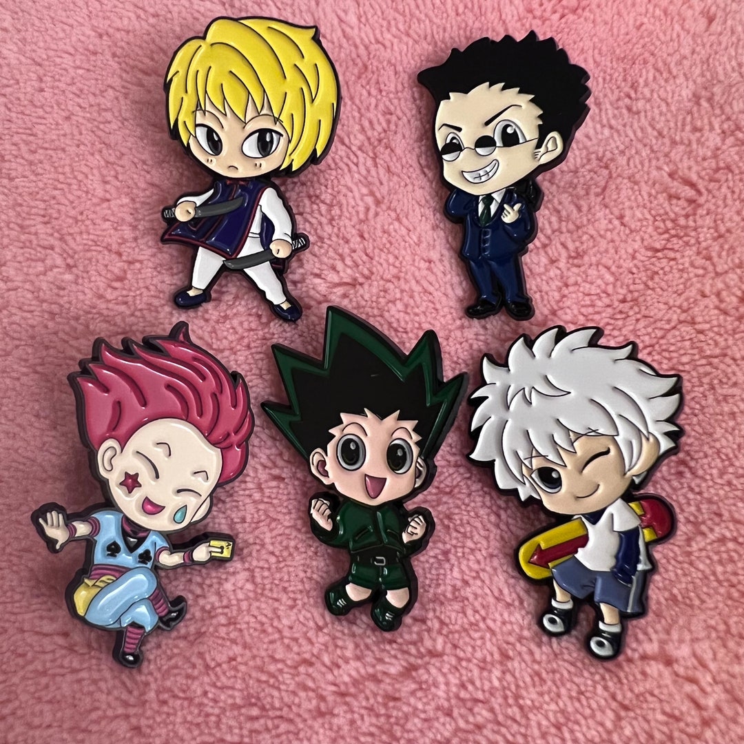 5 Hunterxhunter Pin, Brooch , Enamel Pins - Etsy