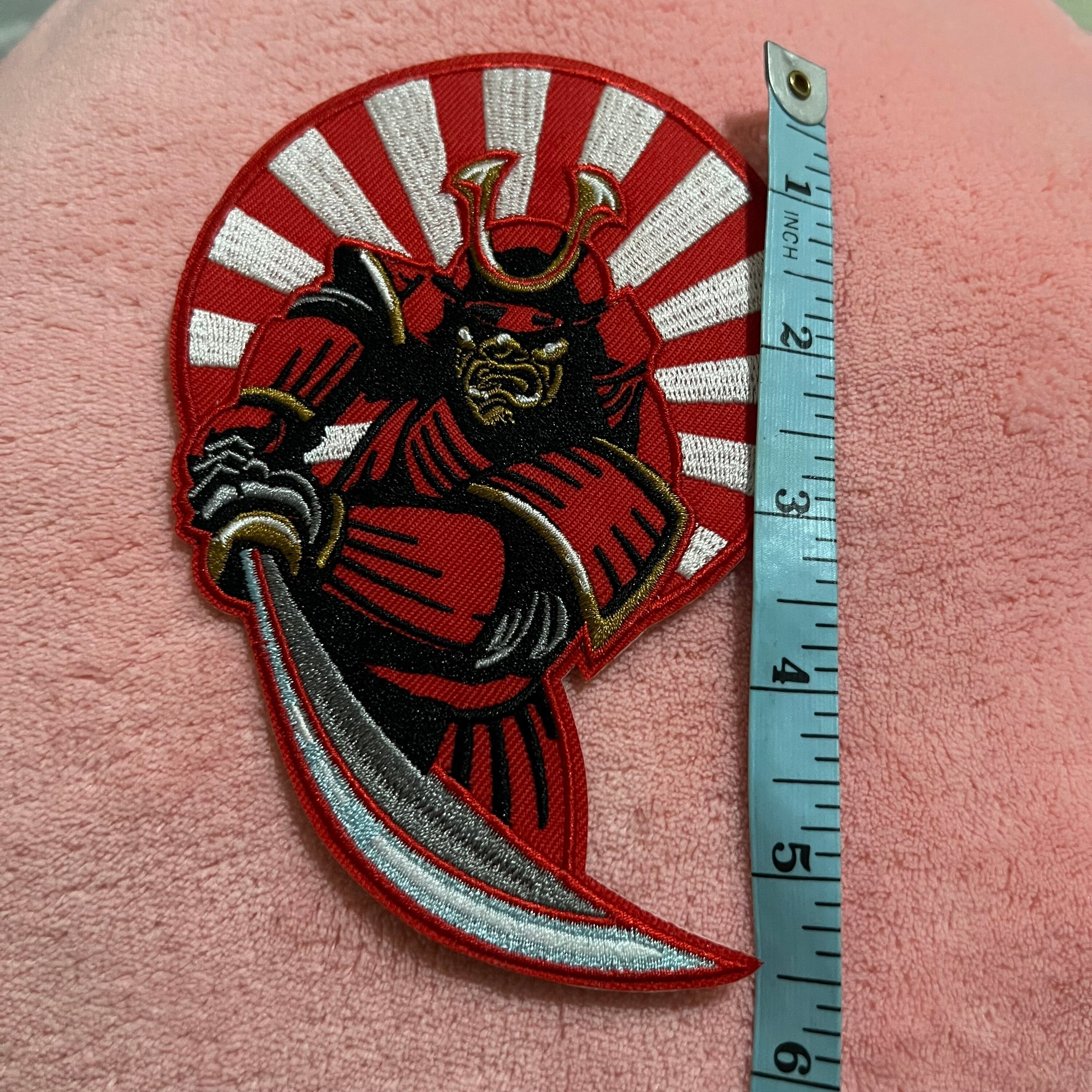 Samurai Iron on Patch - Etsy
