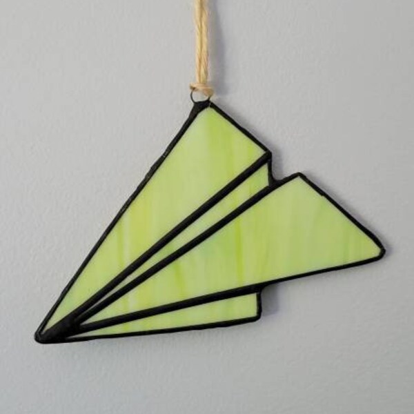 Stained Glass Airplane - Etsy