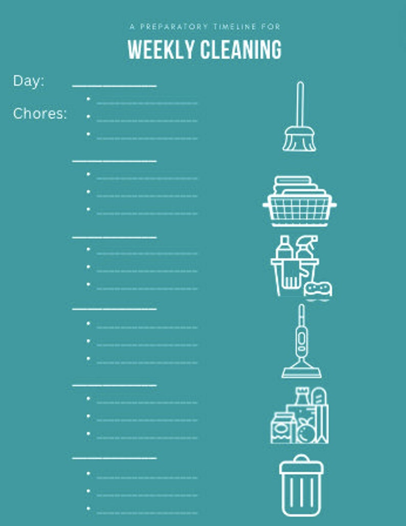 The Cleaning Guide Digital Download - Etsy