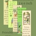 Printable 10 X Gardening Themed Bookmarks, Instant Download PDF - Etsy
