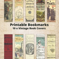 Hand Painted Book Mark - Etsy