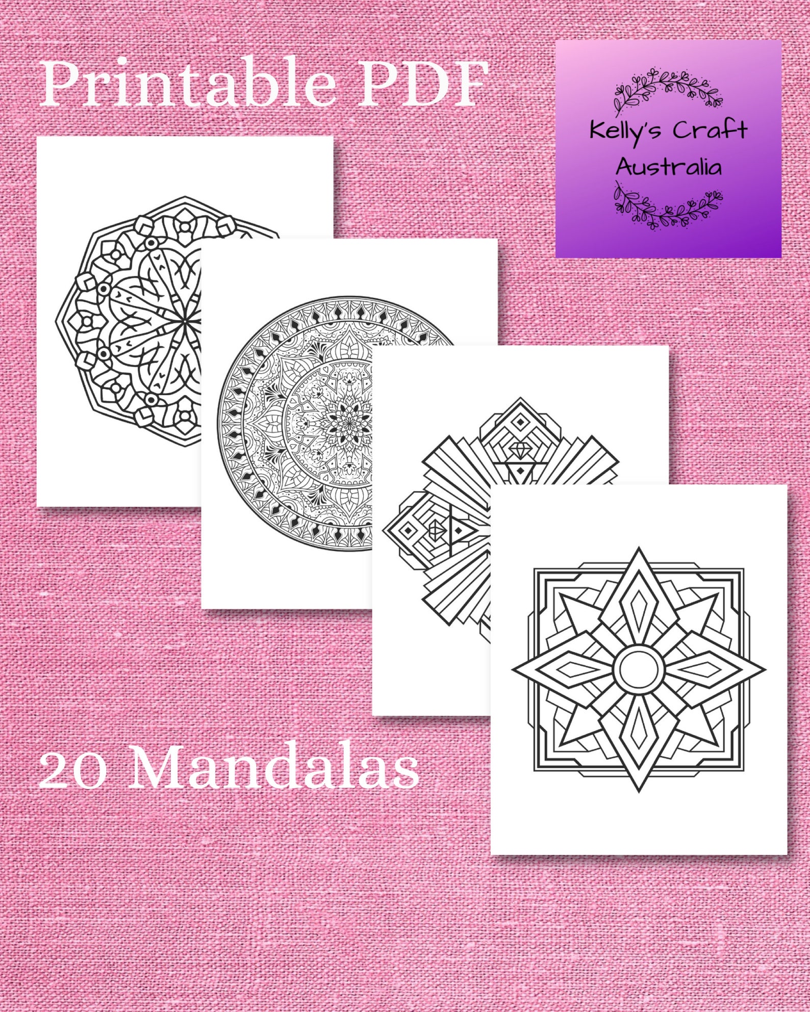 Printable Adult Activity Book PDF Digital Download 100 - Etsy