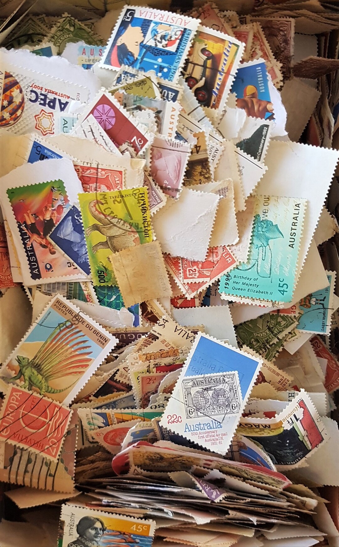40 X Variety Postage Stamp Packs, Scrapbooking, Junk Journals, Ephemera ...