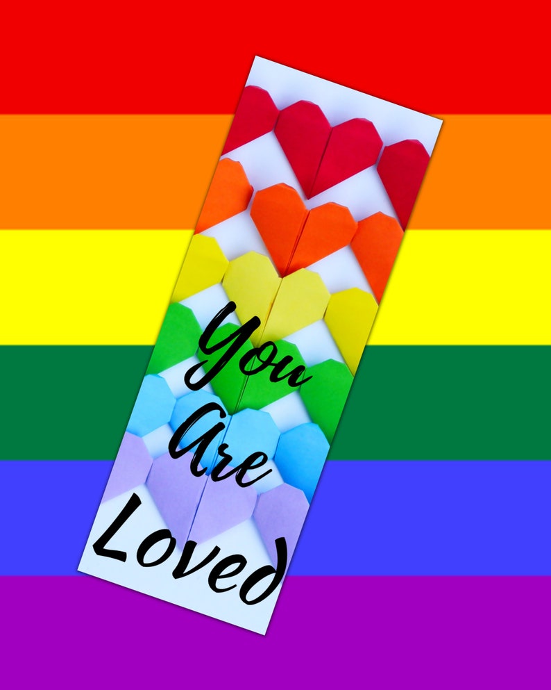 Printable Pride Bookmarks, LGBTQI Bookmarks, Set of 10, Instant ...