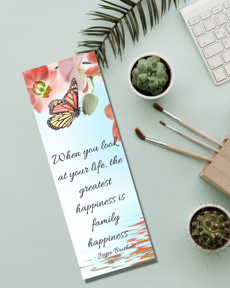 Printable 10 X Family Quotes Bookmarks, Instant Download PDF - Etsy