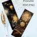 Printable 10 X Happy New Year Bookmarks, Instant Download PDF/PNG - Etsy