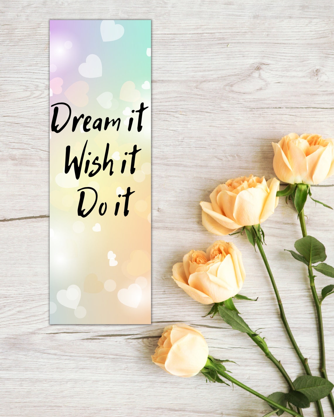 Printable 10 X Positivity Themed Bookmarks, Instant Download PDF - Etsy