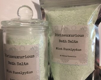 Bathing Salts Egyptian Mint & Eucalyptus. 1 kg pack. | Etsy