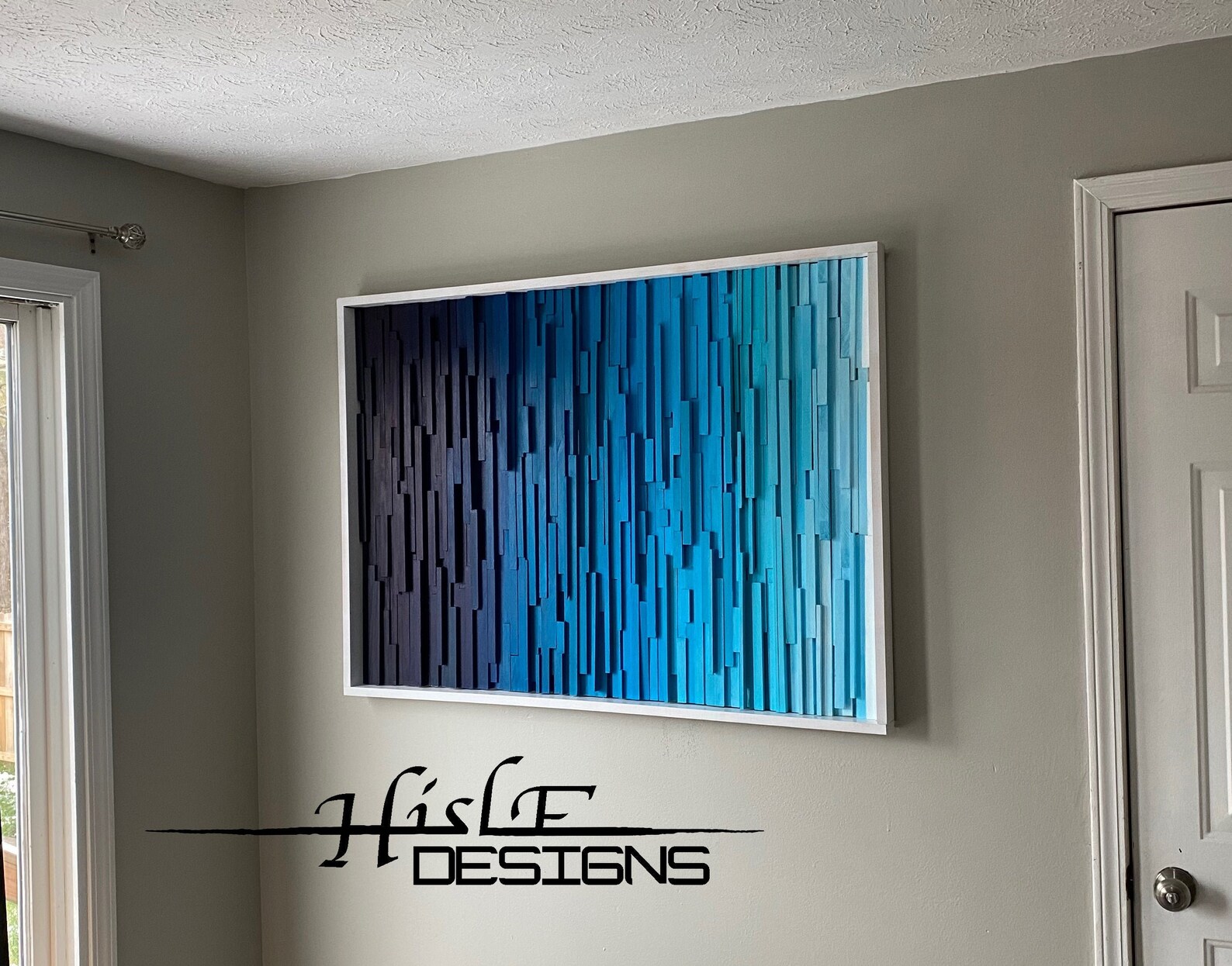 Wood Art Dimensional Wood Art Wood Decor Geometric Wall - Etsy