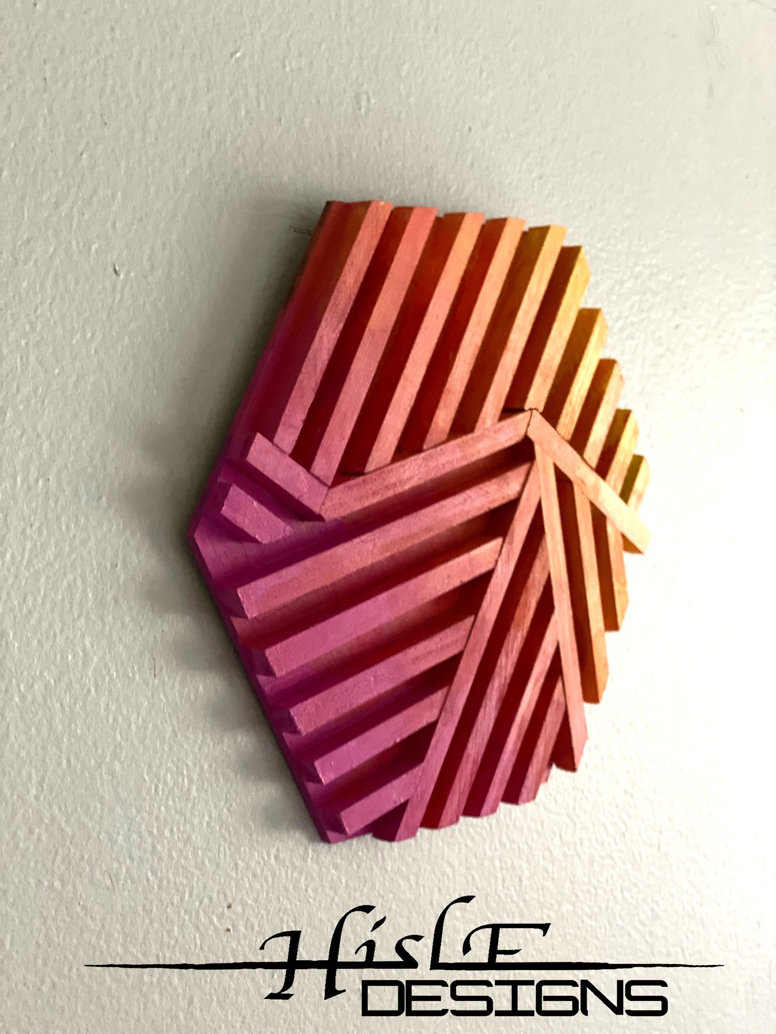 Set of 5 Dimensional Wall Art Hexagon Decor Dimensional - Etsy