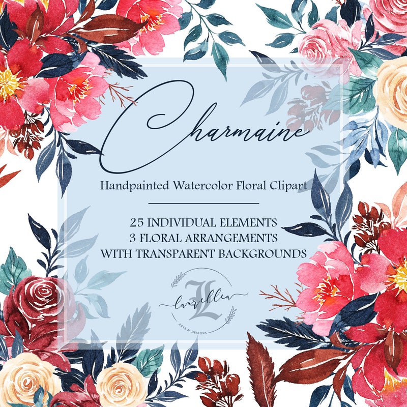 Floral Elements - Etsy