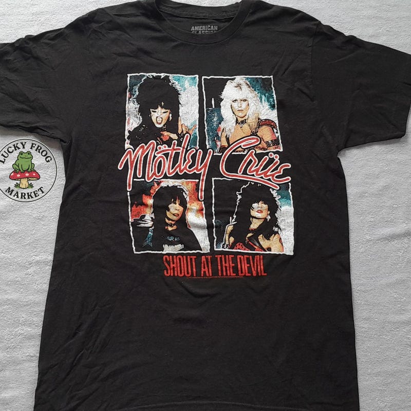 Vintage Motley Crew Tshirts - Etsy UK