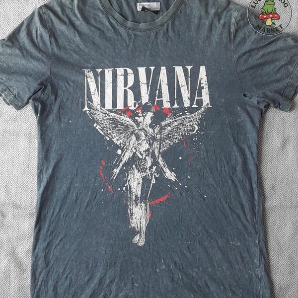 Nirvana Tshirt Oversized - Etsy