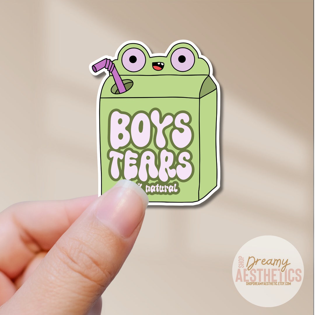 Boys Tears Sticker - Etsy