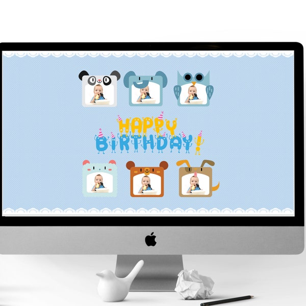 1st Birthday Slideshow - Etsy
