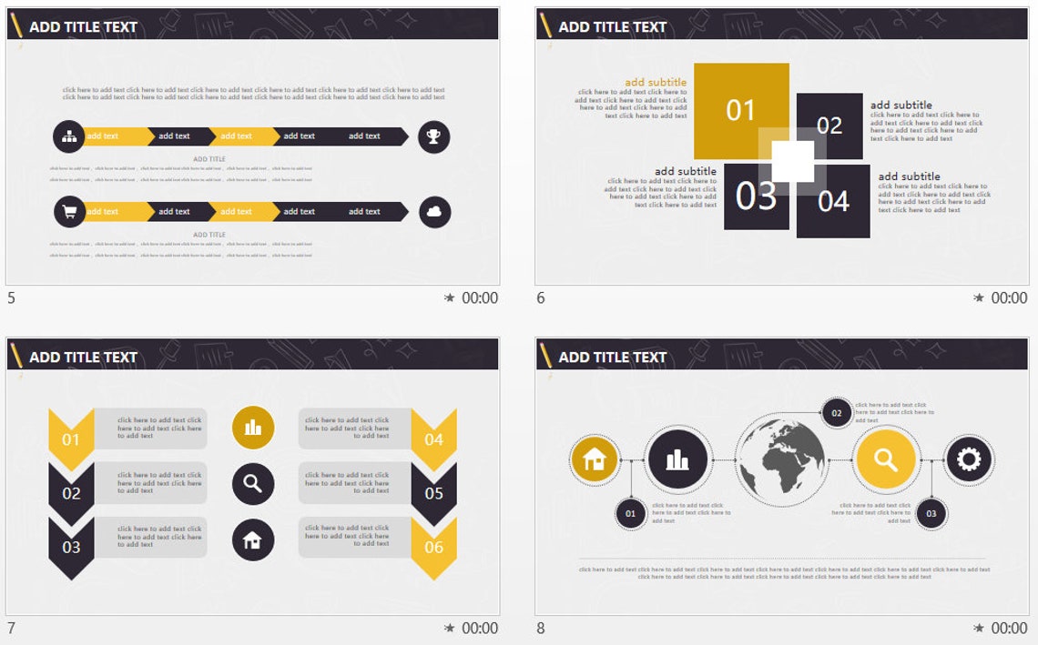 Notebook Powerpoint Template | Powerpoint Notebook Paper Background ...