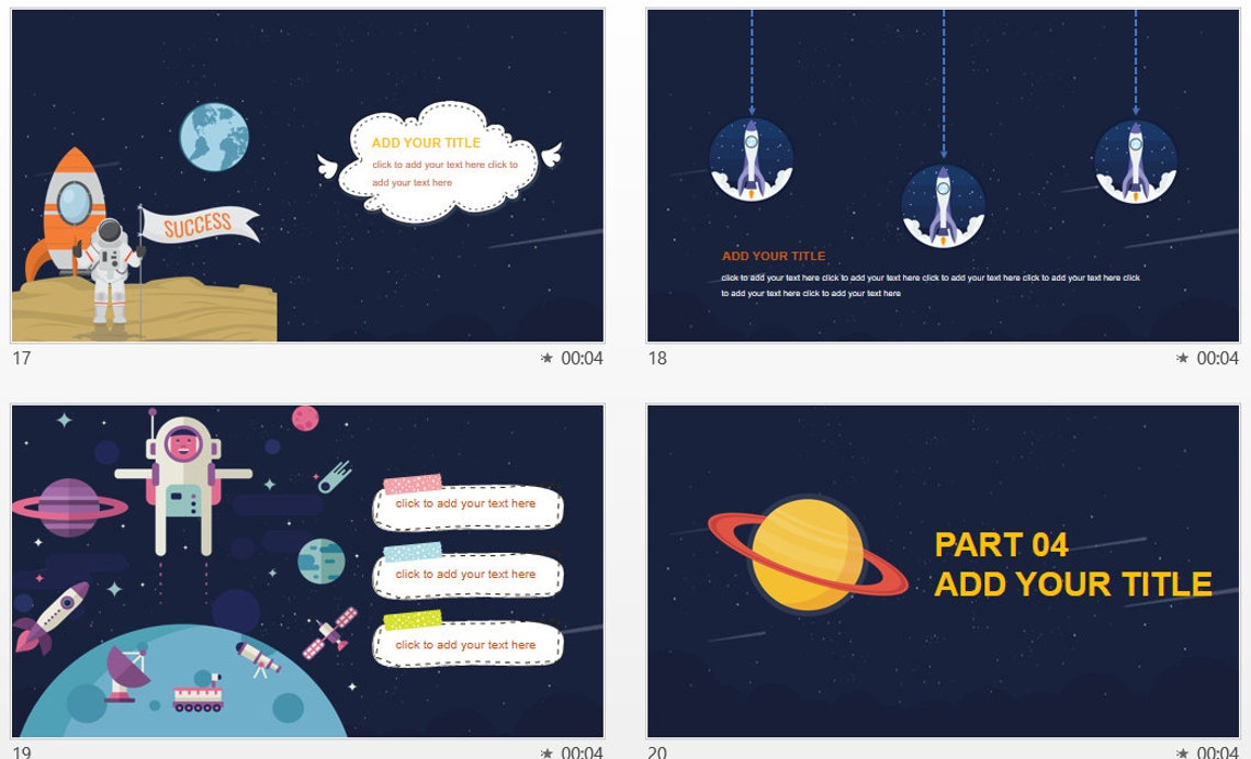 Outer Space Powerpoint Template – OUVYJ