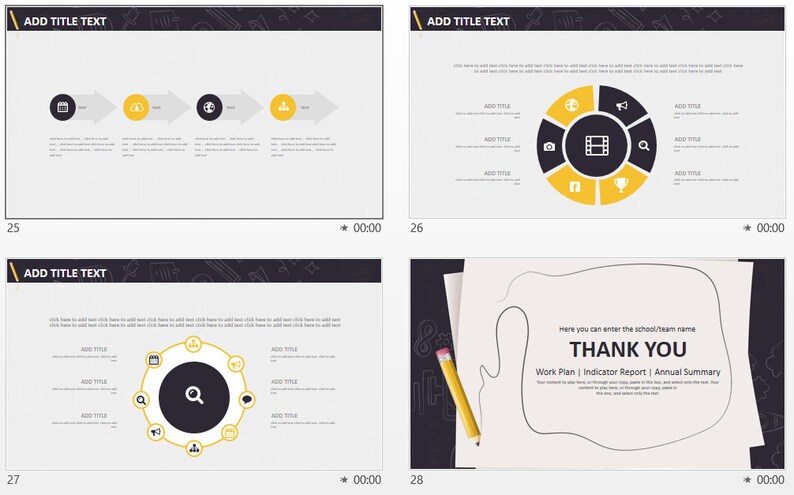 Notebook Powerpoint Template | Powerpoint Notebook Paper Background ...