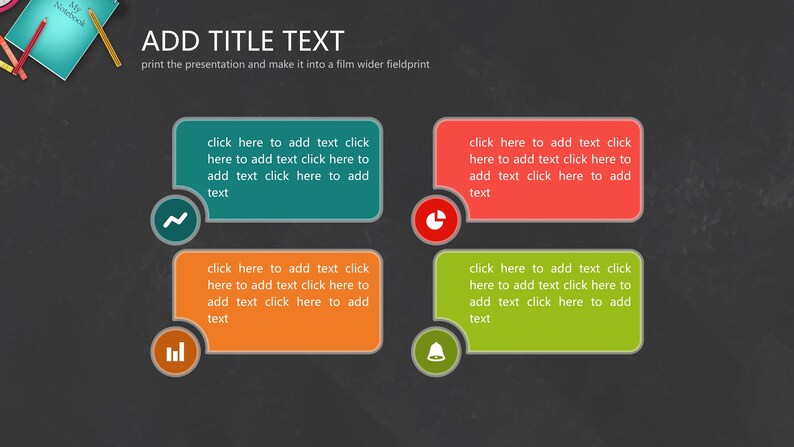 Stationery Powerpoint Template | Pencil Powerpoint Template Design ...