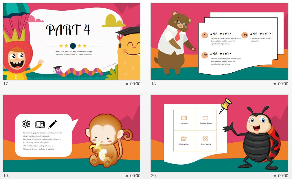 Preschool Graduation Powerpoint | Kindergarten Powerpoint | Animal ...