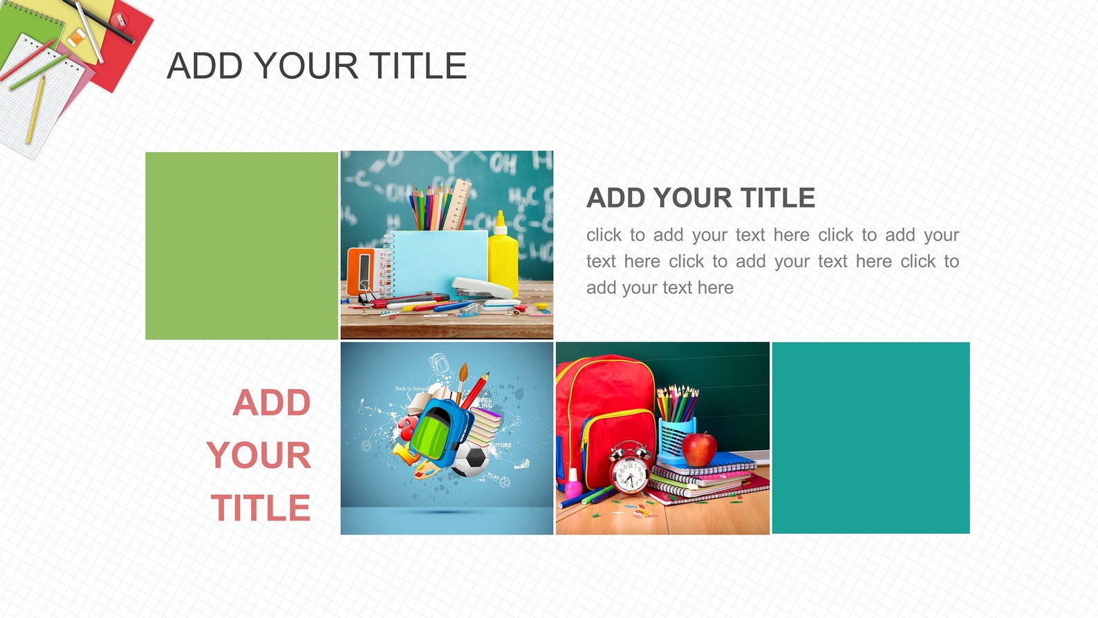 Simple Teaching Powerpoint Template Powerpoint for School Chalkboard ...