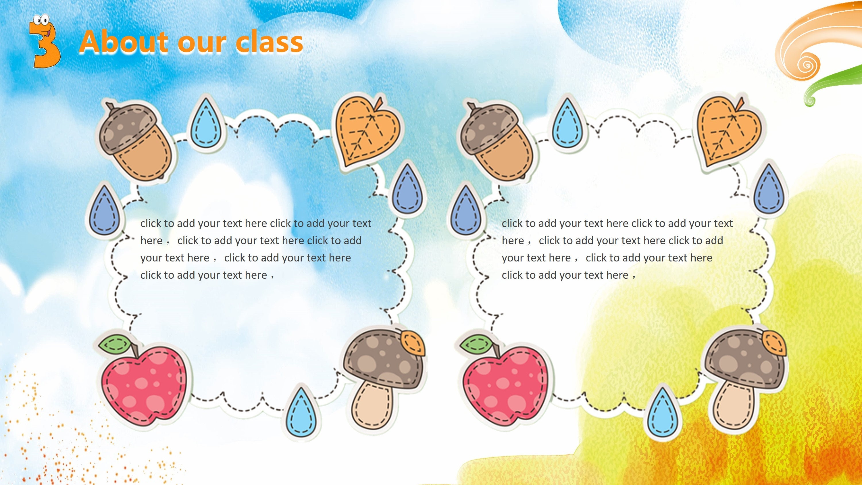 Preschool Powerpoint Template Teaching Powerpoint Template Chalkboard ...