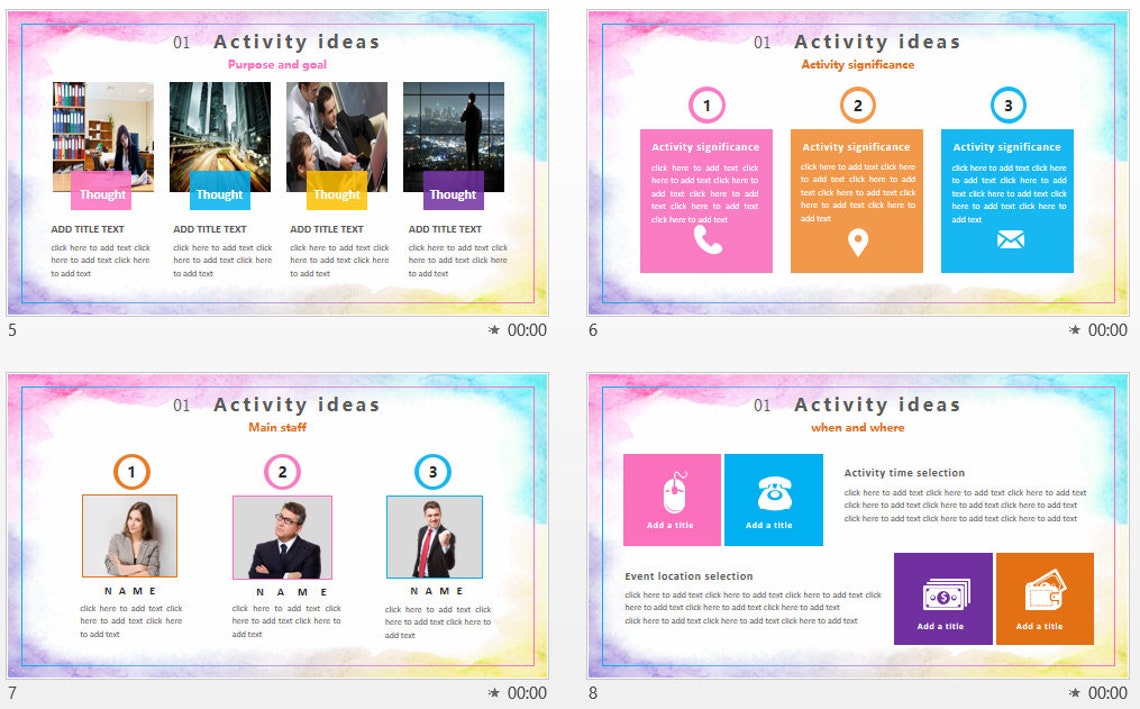 Event Planning Paint Splash Powerpoint Templates Paint Powerpoint ...