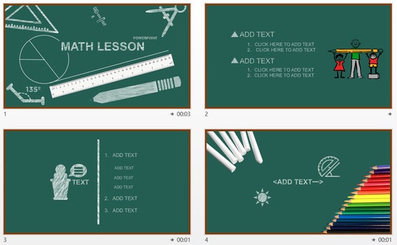 Math Powerpoint Backgrounds